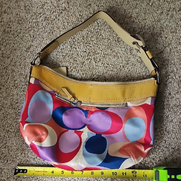 Coach | Bags | Coach Mefium Fabric Hobo Bag | Poshmark